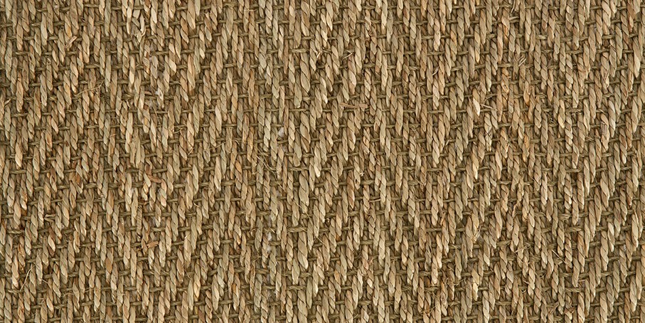 Seagrass Fine Herringbone | 100% Seagrass Carpet | Crucial Trading