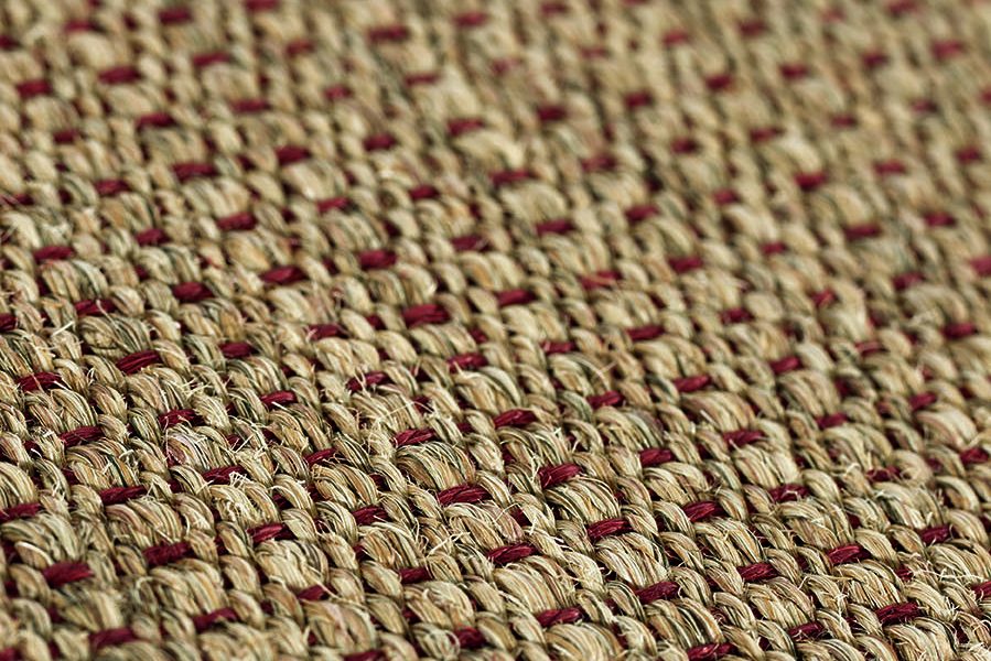 Panama New Champagne Red | Sisal Carpet | Crucial Trading
