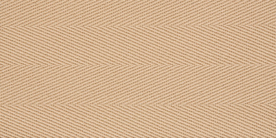 Cotton Herringbone Wheat | Rug & Runner Borders | Crucial Trading
